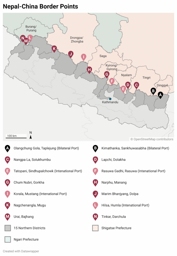 Nepal-China Border 101: Understanding the Northern Frontier - Nepal ...